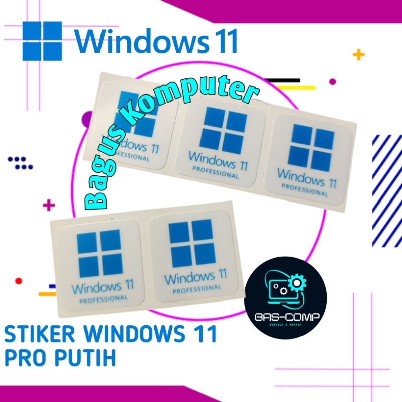 Jual Stiker Windows 11 Pro Putih | Shopee Indonesia