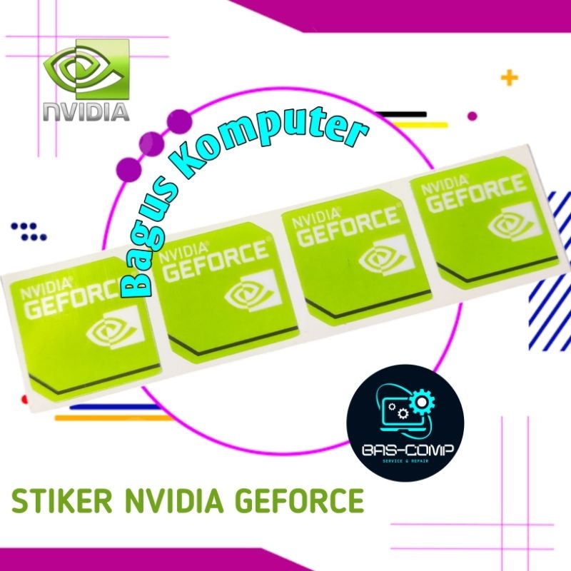 Jual STIKER NVIDIA GEFORCE | Shopee Indonesia