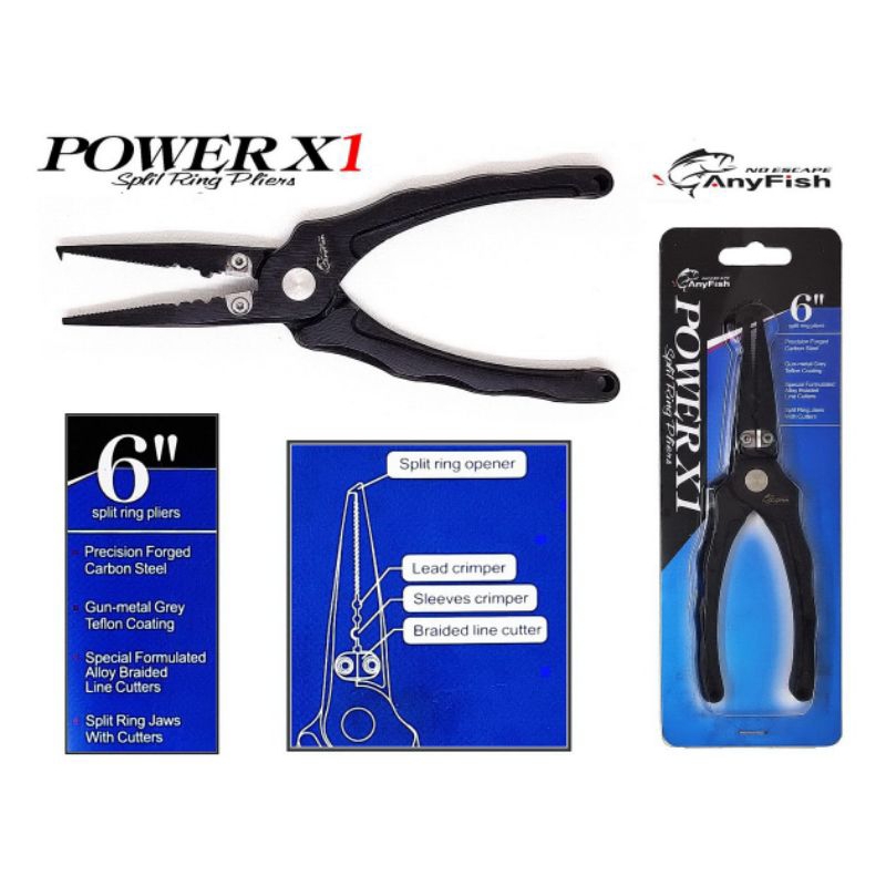 Jual Tang Split Ring Anyfish POWER X | Shopee Indonesia