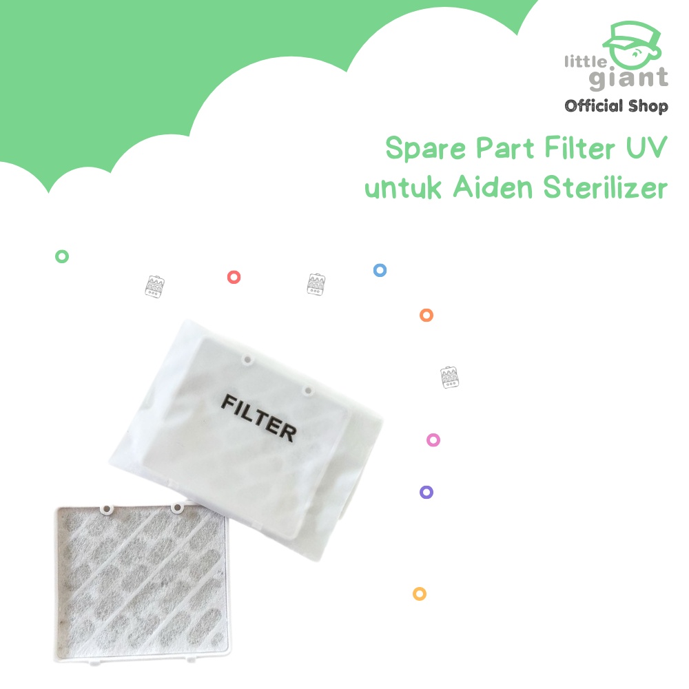 Jual Little Giant Spare Part Filter UV untuk Aiden Ornate Sterilizer ...