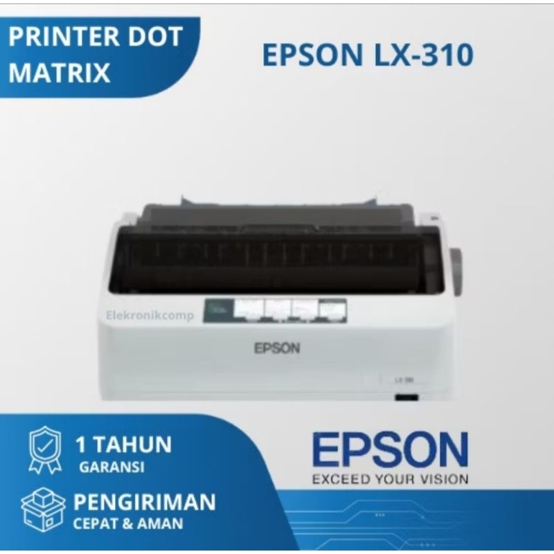 Jual Printer Dot matrix Epson Lx310 - Printer dotmatrix Lx-310 9pin ...