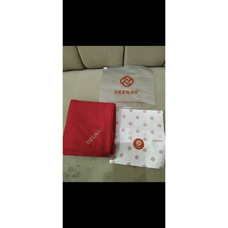 Jual Deenay (new) New Logo, warna Formula one (merah cabe) | Shopee ...