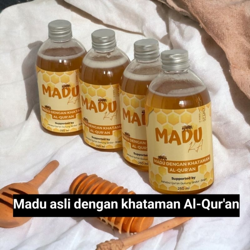 Jual Madu K A - Madu Asli Madu Alami Madu Original - 250gr 100gr ...