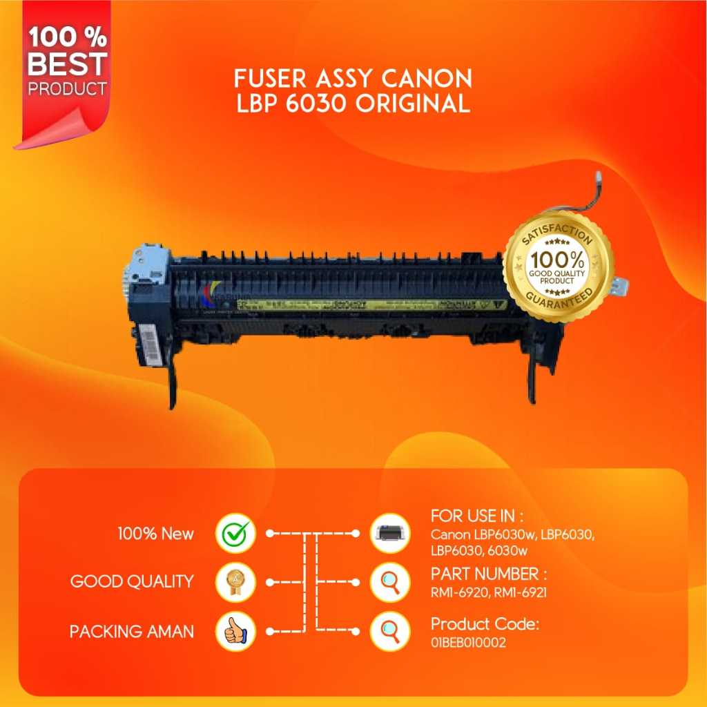 Jual FUSER ASSY CANON LBP 6030 ORIGINAL // 01BEB010002 | Shopee Indonesia