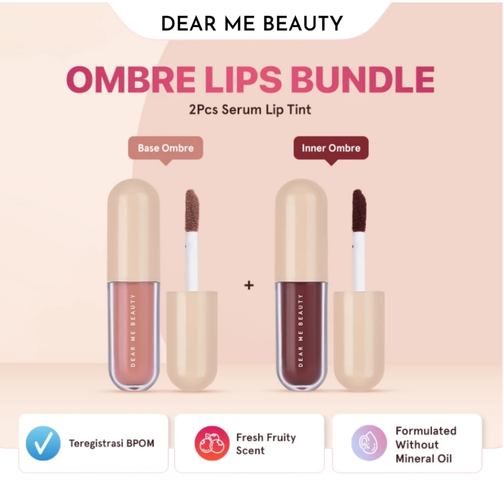 Jual Dear Me Beauty Ombre Serum Lip Tint | Shopee Indonesia