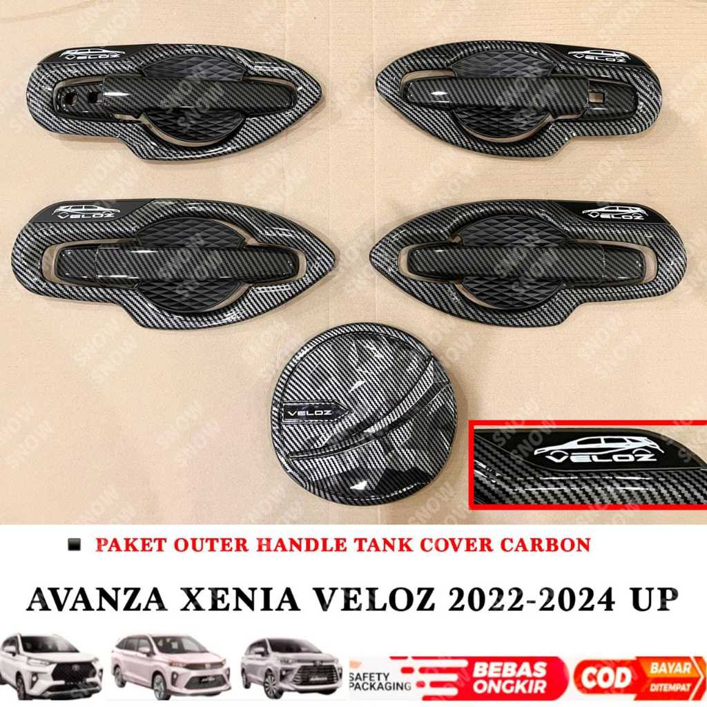 Jual Paket Outer Handle Tank Cover Avanza Xenia Veloz 2021 2022 2023 2024 2025 2026 2027 UP ...