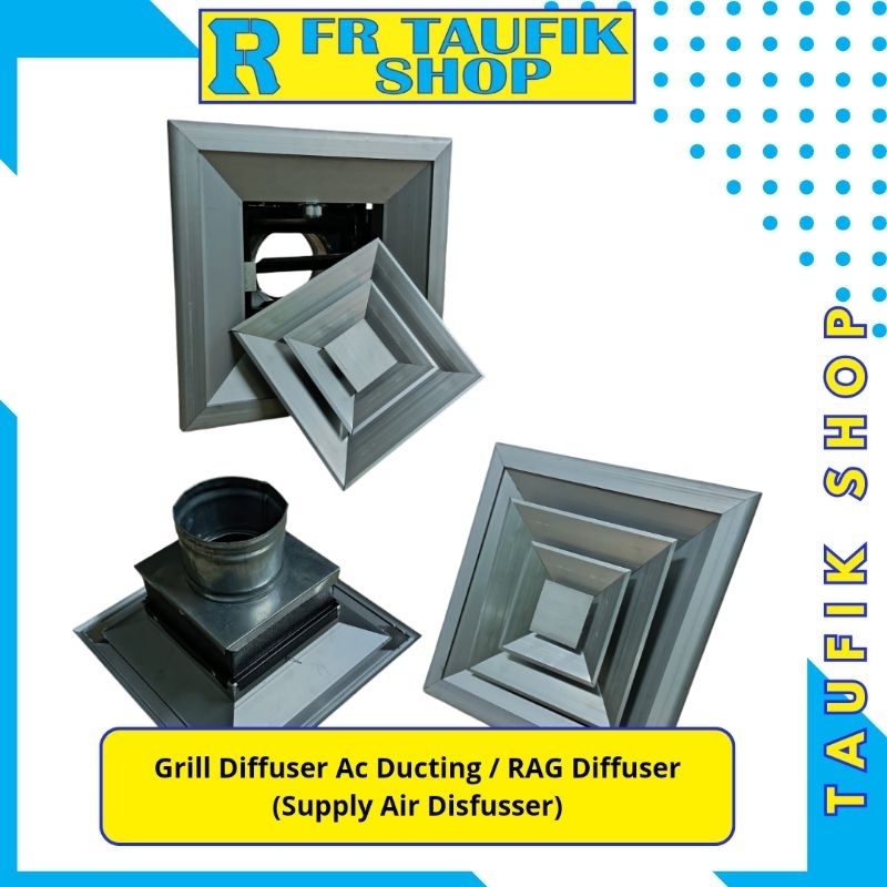 Jual Grill Diffuser Ac Ducting / RAG Difusser (Supply Air Disfusser ...