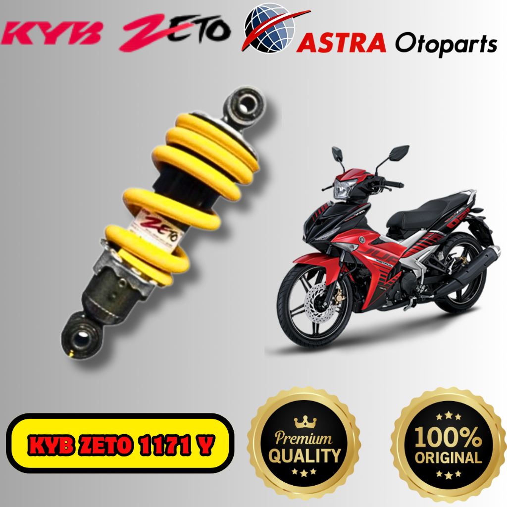 Jual Monoshock JUPITER MX KING ZETO KAYABA ZETO 1171 Y ORI Shockbreaker Belakang MX KING ...