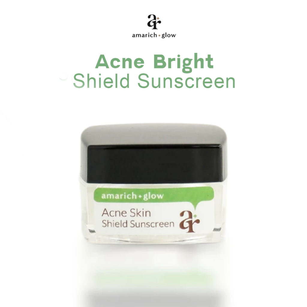 Jual Amarichglow Acne Skin Shield Sunscreen Dengan Niacinamide | Shopee ...