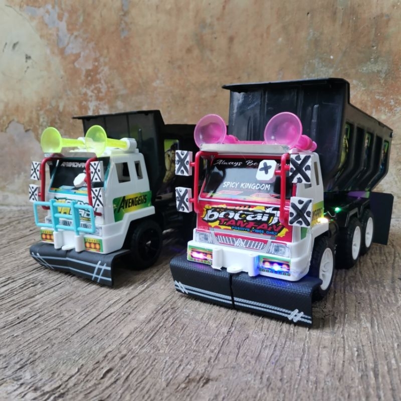 Jual Mainan miniatur truk unik keren modifikasi | Shopee Indonesia