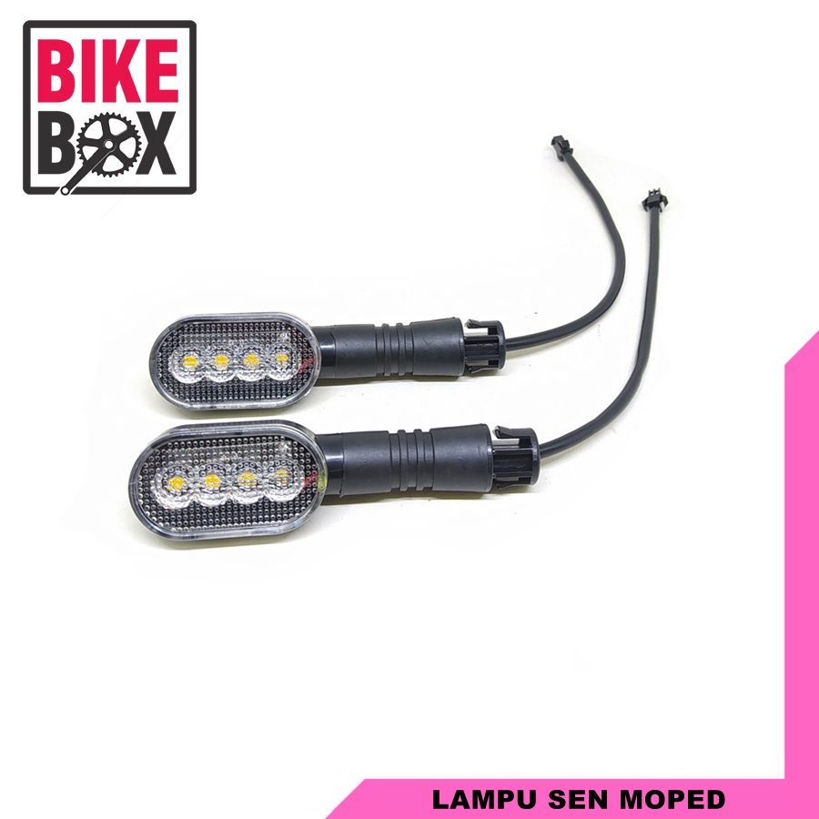 Jual LAMPU SEN SEPEDA LISTRIK UNIVERSAL GENIO, UNITED, UWINFLY, VOXA ...
