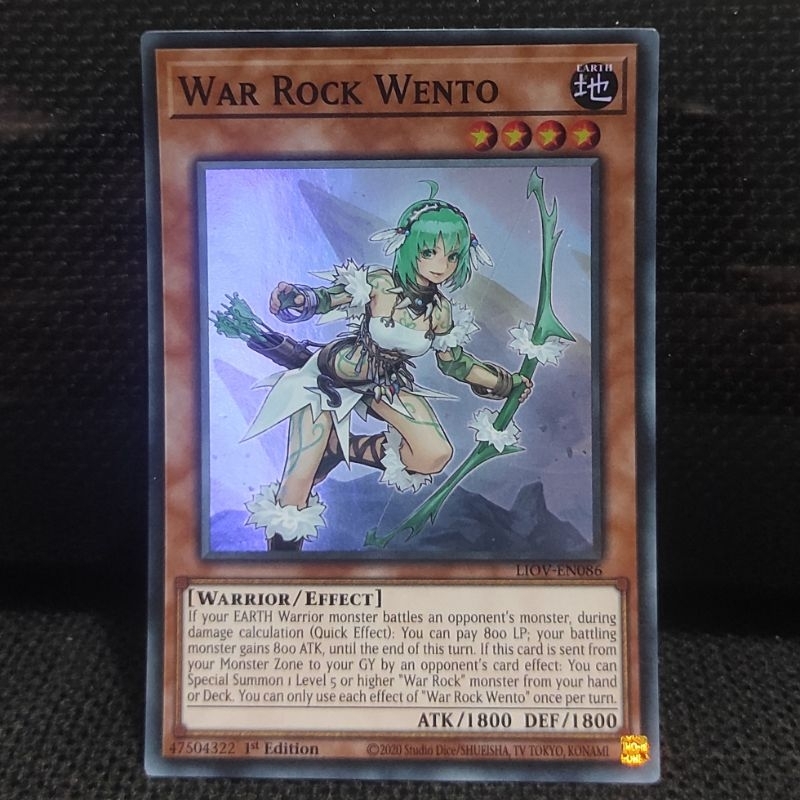 Jual Kartu Yugioh TCG War Rock Wento Super Rare SR ORI LIOV NM | Shopee ...