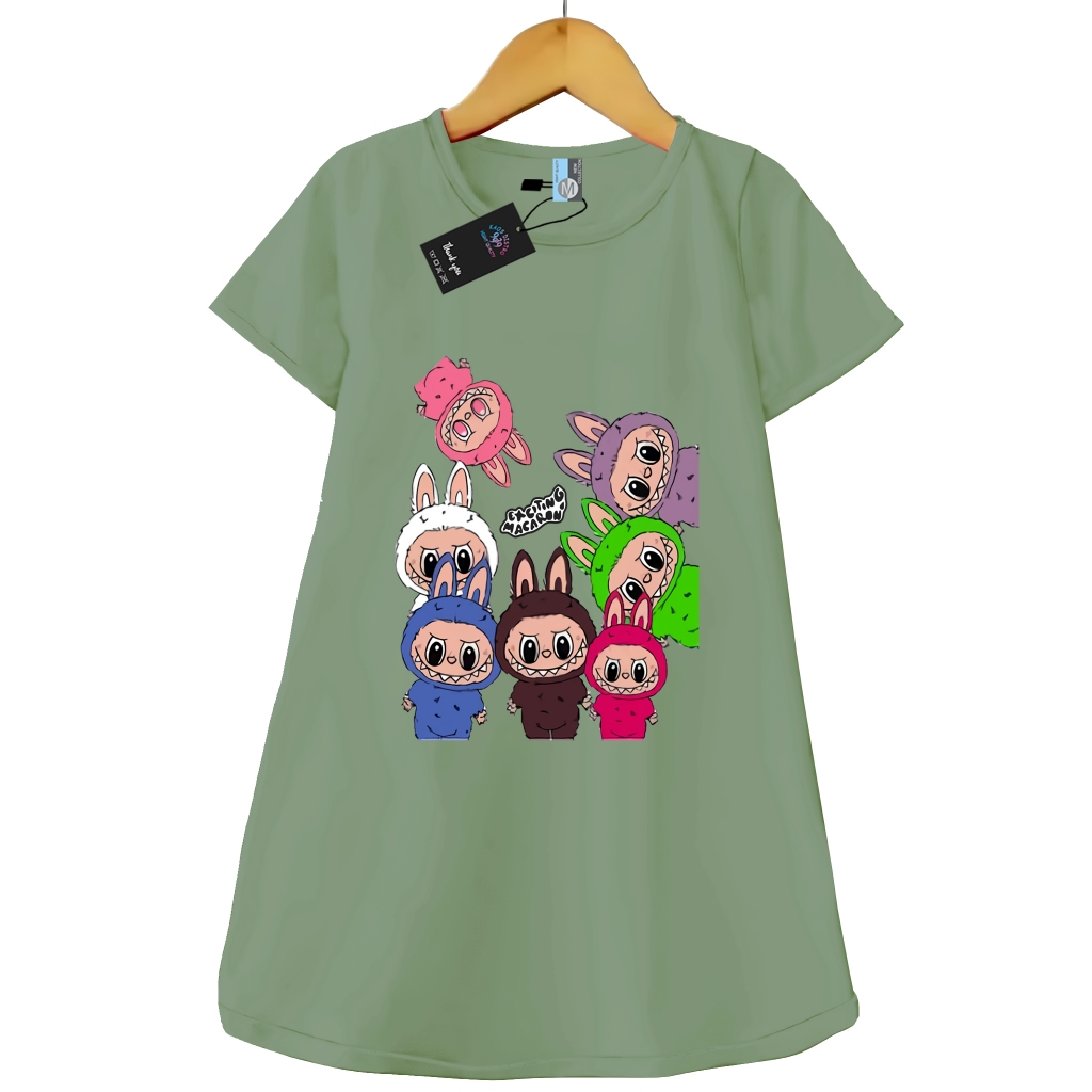Jual Dress Anak Labubu Daster Anak Labubu Exciting | Shopee Indonesia