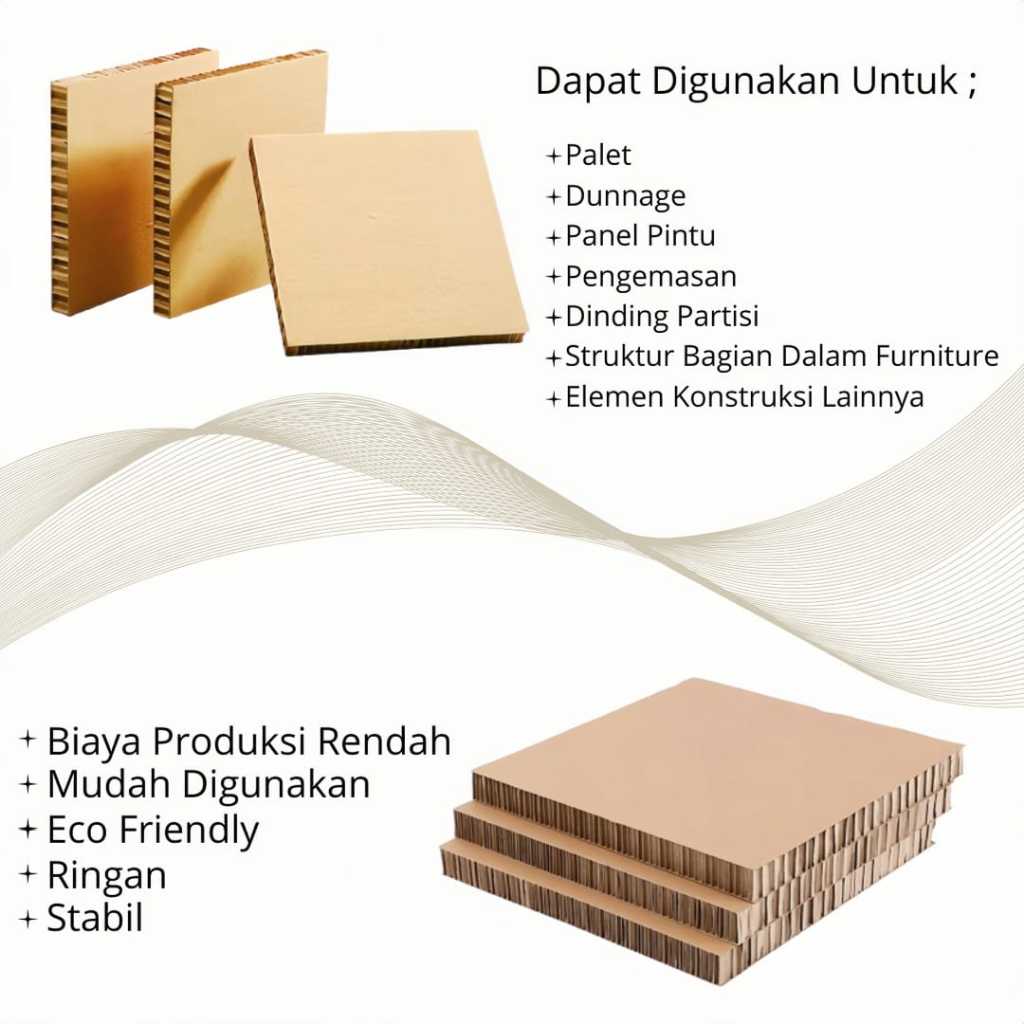 Jual HONEYCOMB PAPER BOARD UKURAN 570 X 348 X 20MM ISI 10 LEMBAR | Shopee Indonesia