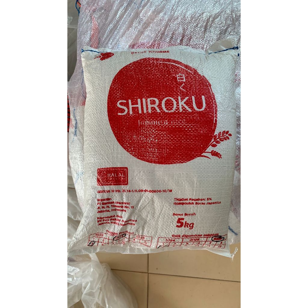 Jual Beras Jepang Japonica Shiroku 5kg Sushi Bento Mpasi | Shopee Indonesia