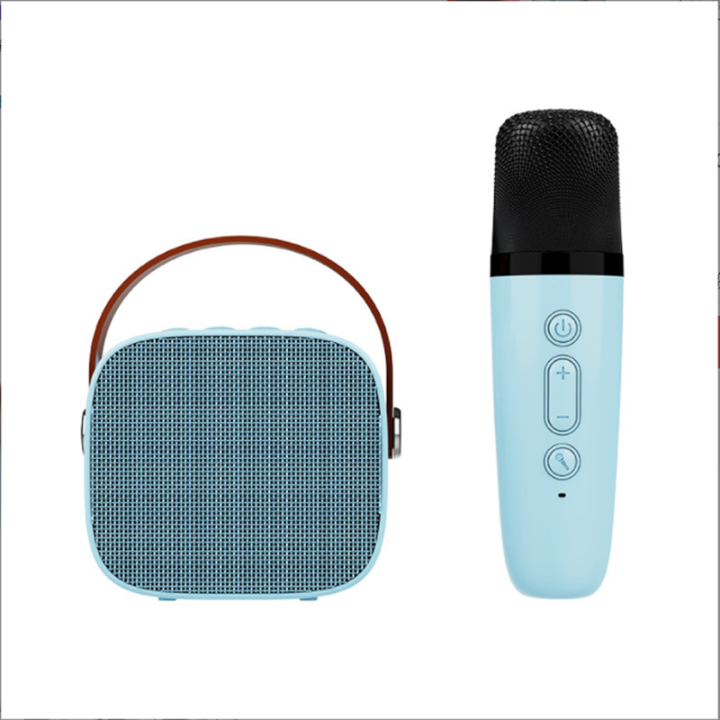 Jual MJ-GOOD @ MIcrophone Karaoke Set Bluetooth Mini Full Bass Portable ...