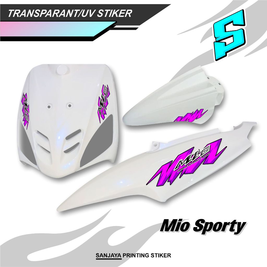 Jual STIKER TRANSPARAN MIO SPORTY MIO OLD MIO SILE SMILE TRANSPARAN ...