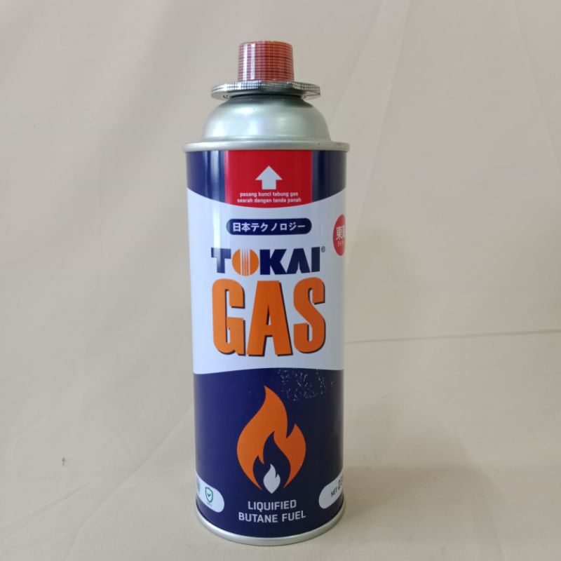 Jual Gas Portable Tokai Original 235 gr / Gas Portable Camping Tokai ...