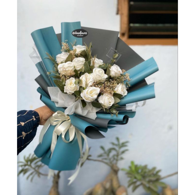 Jual buket bunga premium unik artificial murah | Shopee Indonesia