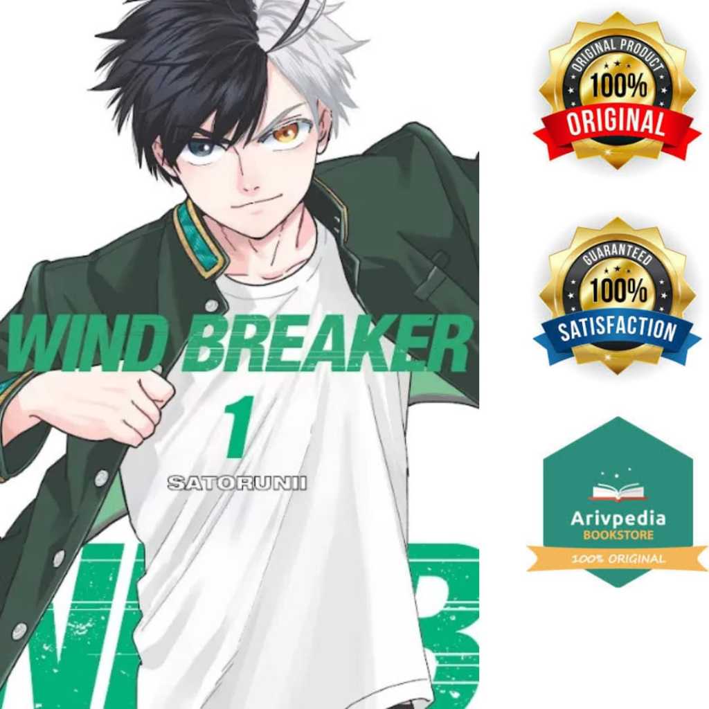 Jual Wind Breaker 1 2 3 4 5 6 7 8 9 10 by Satoru Nii | Shopee Indonesia