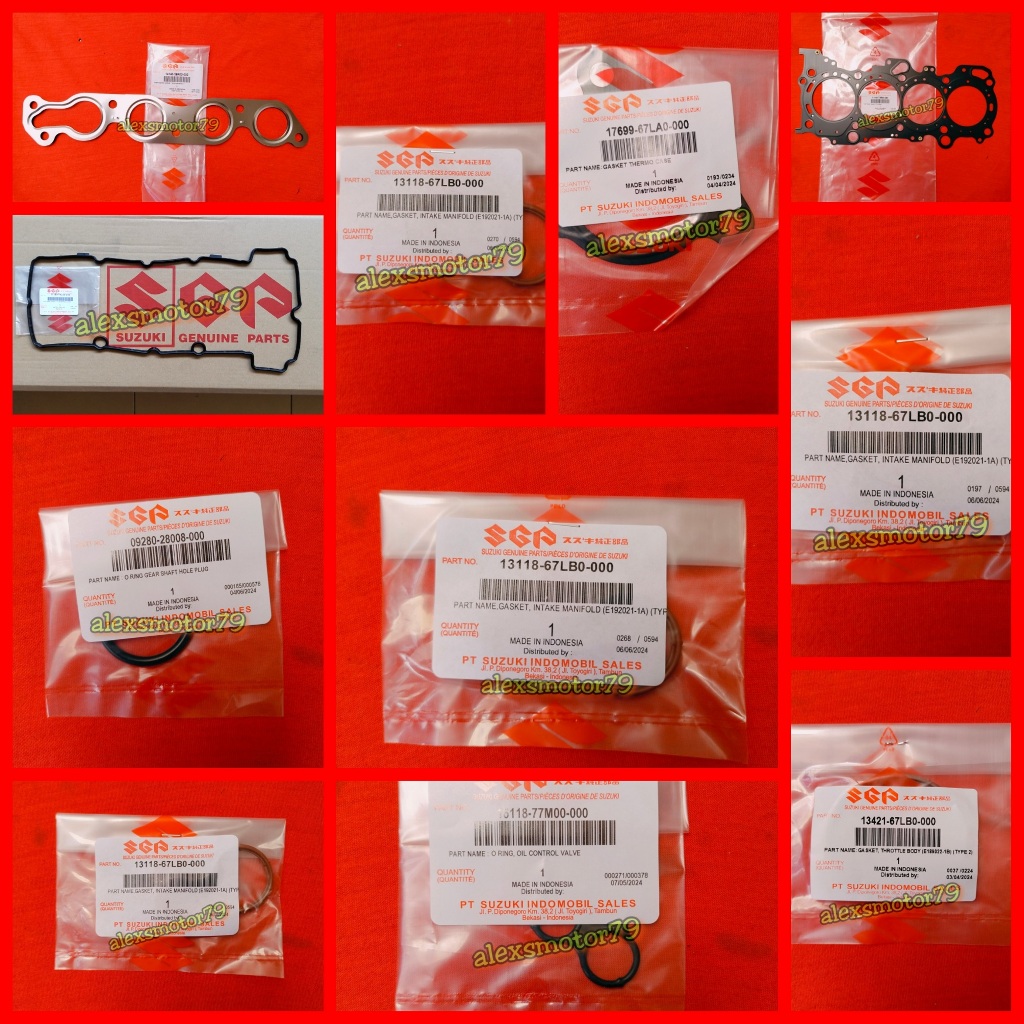 Jual Packing Paking Gasket Full Set Suzuki New Carry Tayo Original SGP | Shopee Indonesia