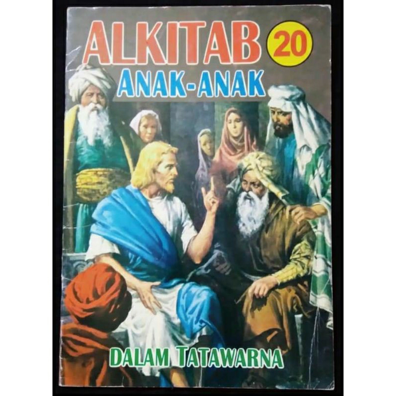 Jual komik kristiani ALKITAB ANAK-ANAK dalam TATA WARNA Jilid 20 ...