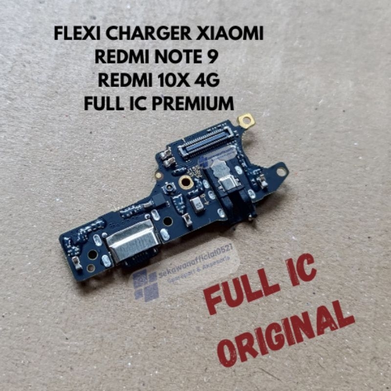 Jual PCB Papan Konektor Charger Xiaomi Redmi Note 9 Full IC ORIGINAL ...