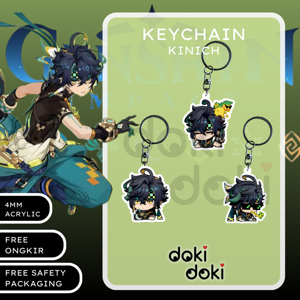 Jual GANTUNGAN KUNCI KEYCHAIN KINICH GENSHIN IMPACT | Shopee Indonesia
