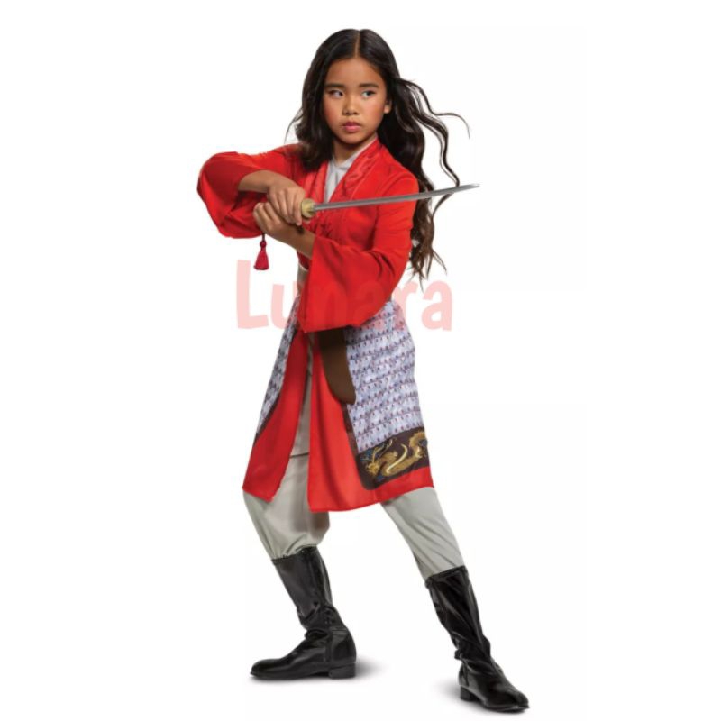 Jual Setelan Anak Hua Mulan Disney 2020 Usia 7-10 Tahun | Shopee Indonesia