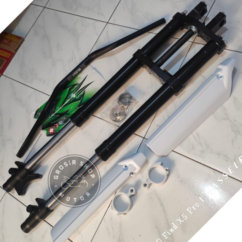 Jual Shock Depan Usd Expedition Full Cnc Klx 150 Dtracker / Up Side Down Expedition Klx150 D ...
