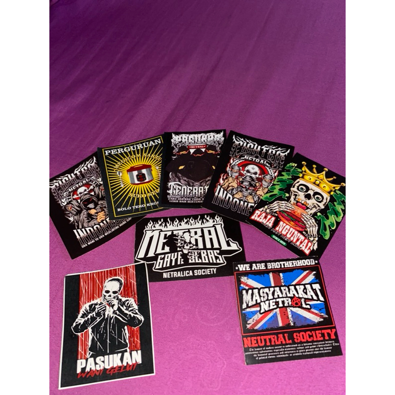 Jual Stiker Netral Umum Harga Satuan | Shopee Indonesia