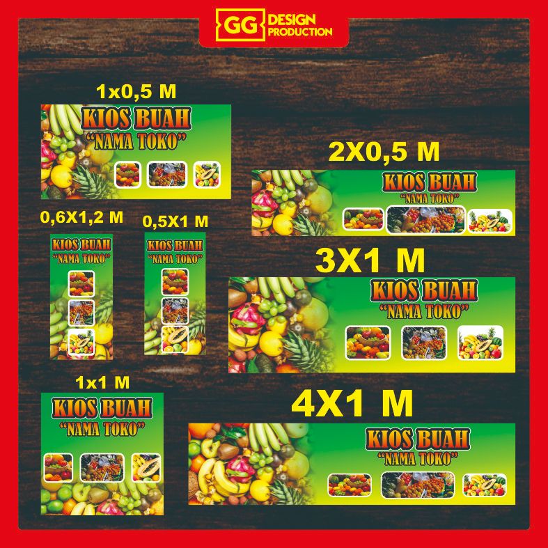 Jual Cetak Banner MMT spanduk baliho Kios Buah termurah bisa custom ... Jual Cetak Banner MMT spanduk baliho Kios Buah termurah bisa custom ...