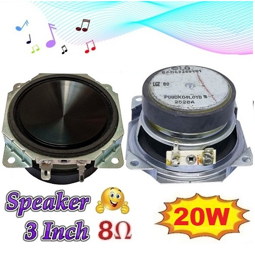 Jual Speaker HI-FI 3 Inch 8 Ohm ADDER 20W Full Range Audio Speaker ...