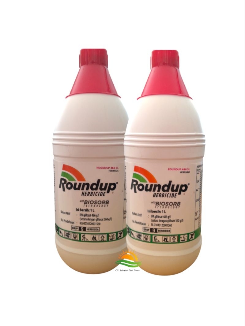 Jual ROUNDUP 486SL 1 liter - Herbisida Sistemik Purna Tumbuh | Shopee ...