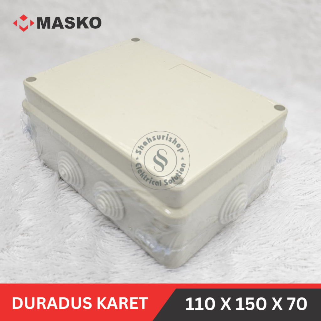 Jual DORADOS KOTAK DURADUS PLASTIK MERK MASKO 110x150x70 MM PUTIH ...