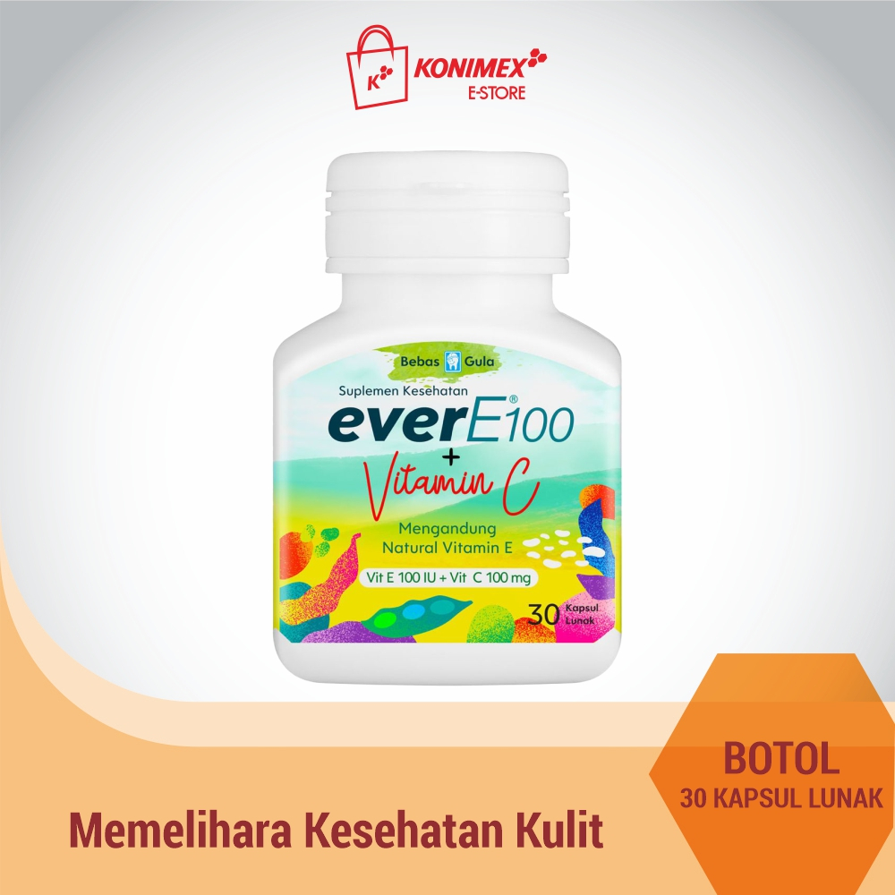 Jual [Tidak Untuk dijual] EverE100 + Vitamin C | Shopee Indonesia
