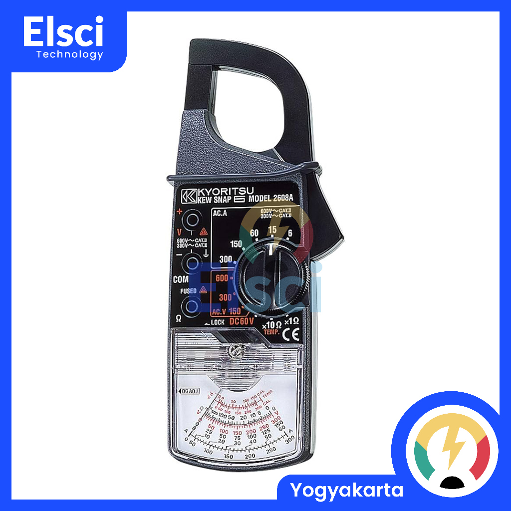 Jual Kyoritsu KEW SNAP MODEL 2608A Analog Clamp Meter | Shopee Indonesia