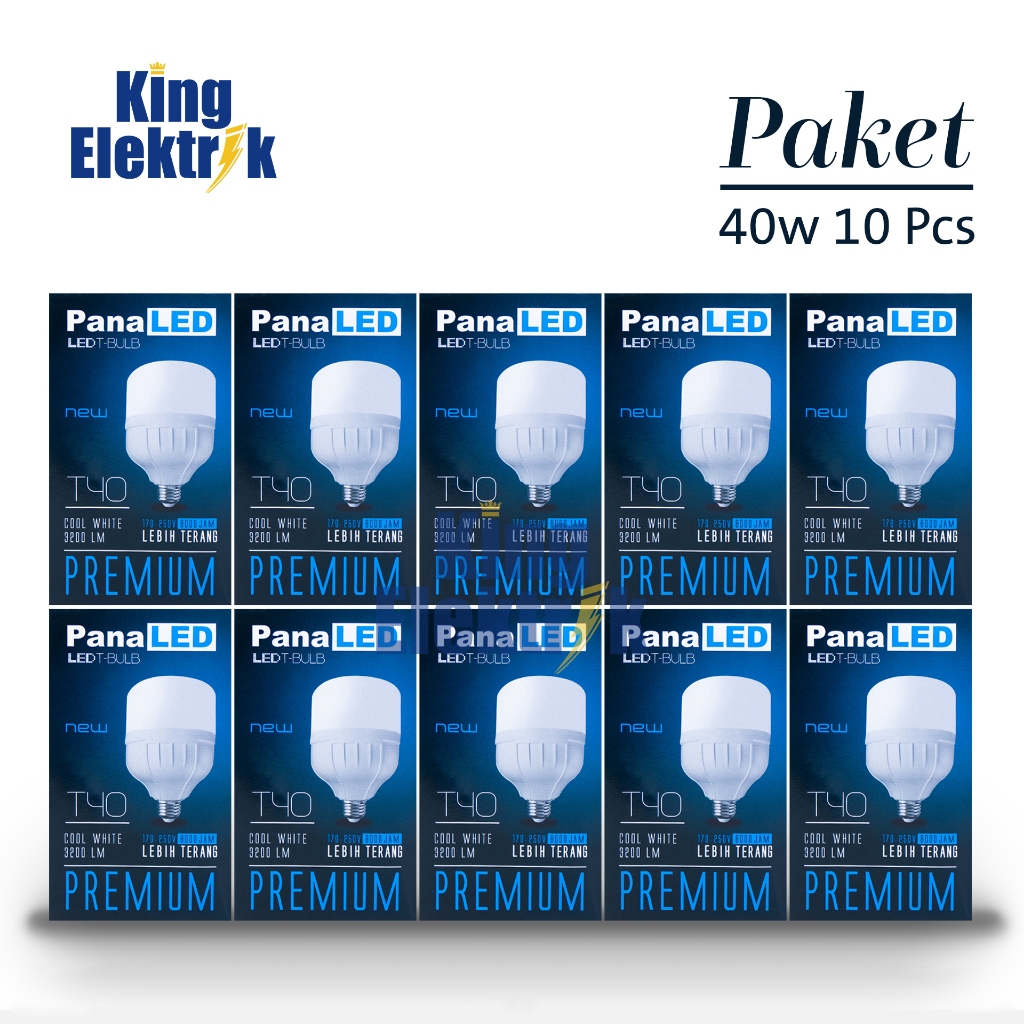 Jual [Isi 10 Pcs] Lampu LED Panaled Premium Harga Grosir | Shopee Indonesia