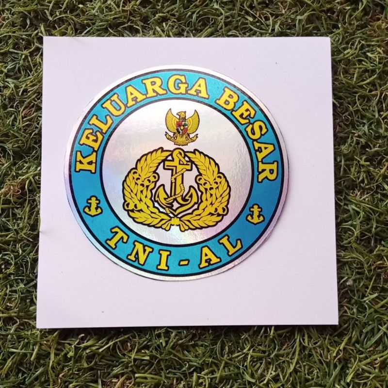 Jual stiker TNI AL/stiker hologram glossy | Shopee Indonesia