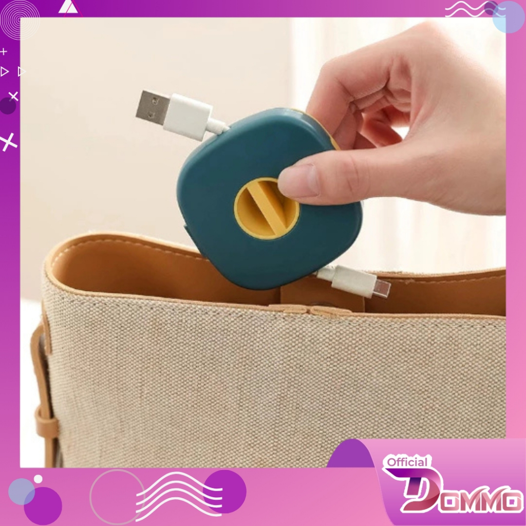 Jual DOMMO - D1007 Tempat Penyimpanan Kabel Data / Kabel Charger ...