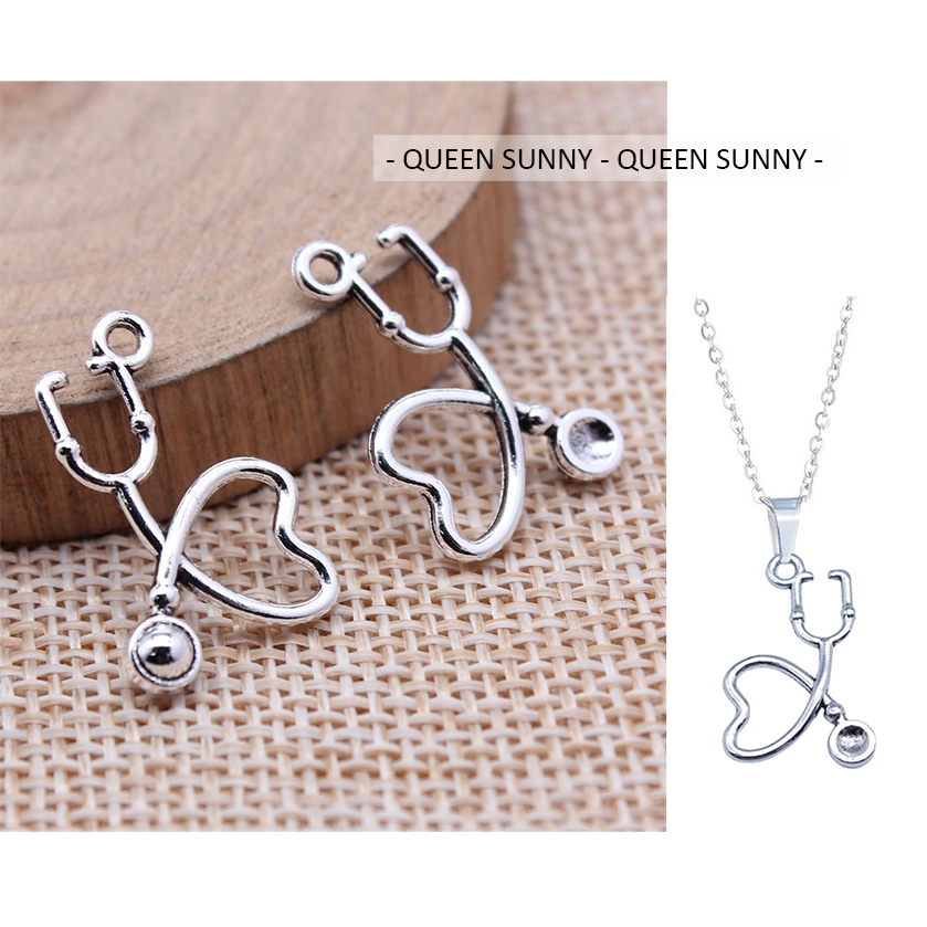 Jual 1pc Bandul Charm Stetoskop Peralatan Dokter Perlengkapan Alat ...
