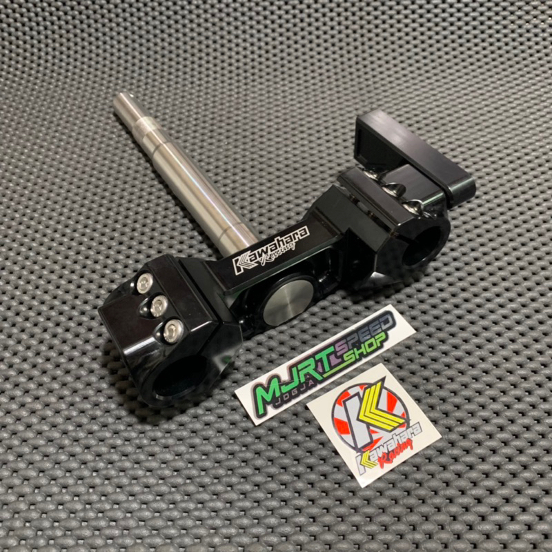 Jual TRIPLE CLAMP SEGITIGA KAWAHARA RACING MX KING GTR150 RACE USE ONLY ...