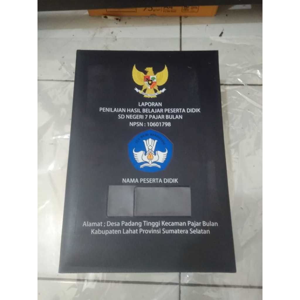 Jual Sampul Map Rapor Ukuran B5 | Shopee Indonesia