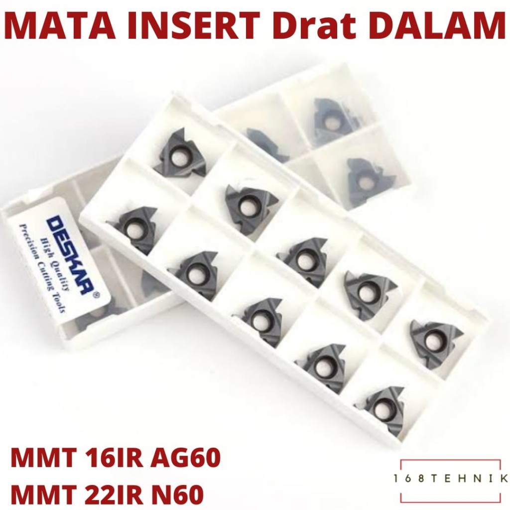 Jual MATA INSERT DRAT DALAM / MATA INSERT MMT / INSERT MMT 16 IR AG60 ...
