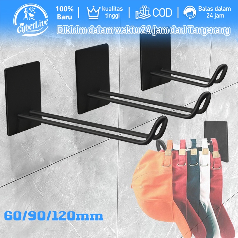 Jual Display Rak Topi Bisbol Stainless Holder Tempat Topi Hat Organizer ...