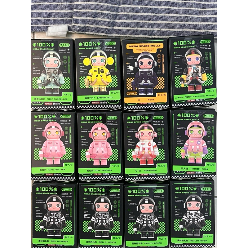 Jual MEGA SPACE MOLLY 100% V2 Original Popmart Selected Blindbox ...