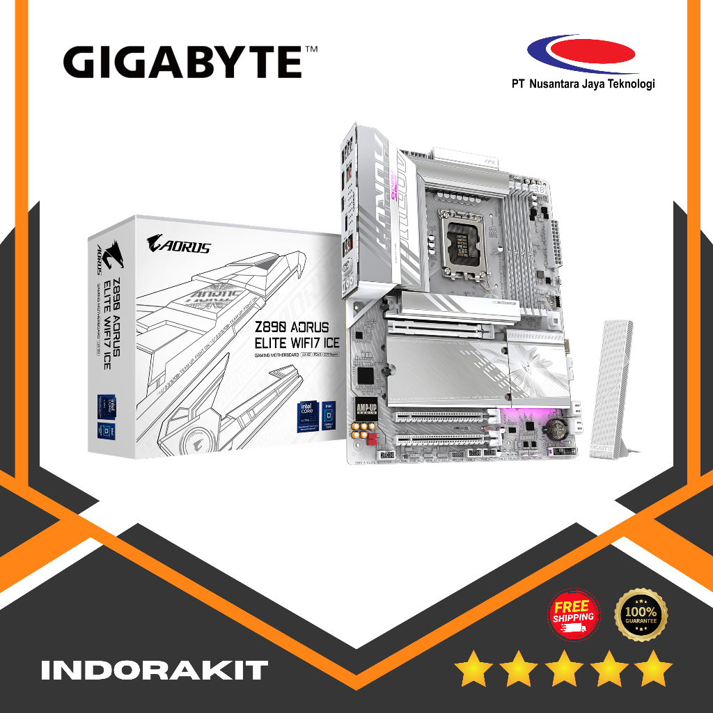 Jual Gigabyte Motherboard Z890 Aorus Elite WiFi7 Ice Socket LGA 1851 ...