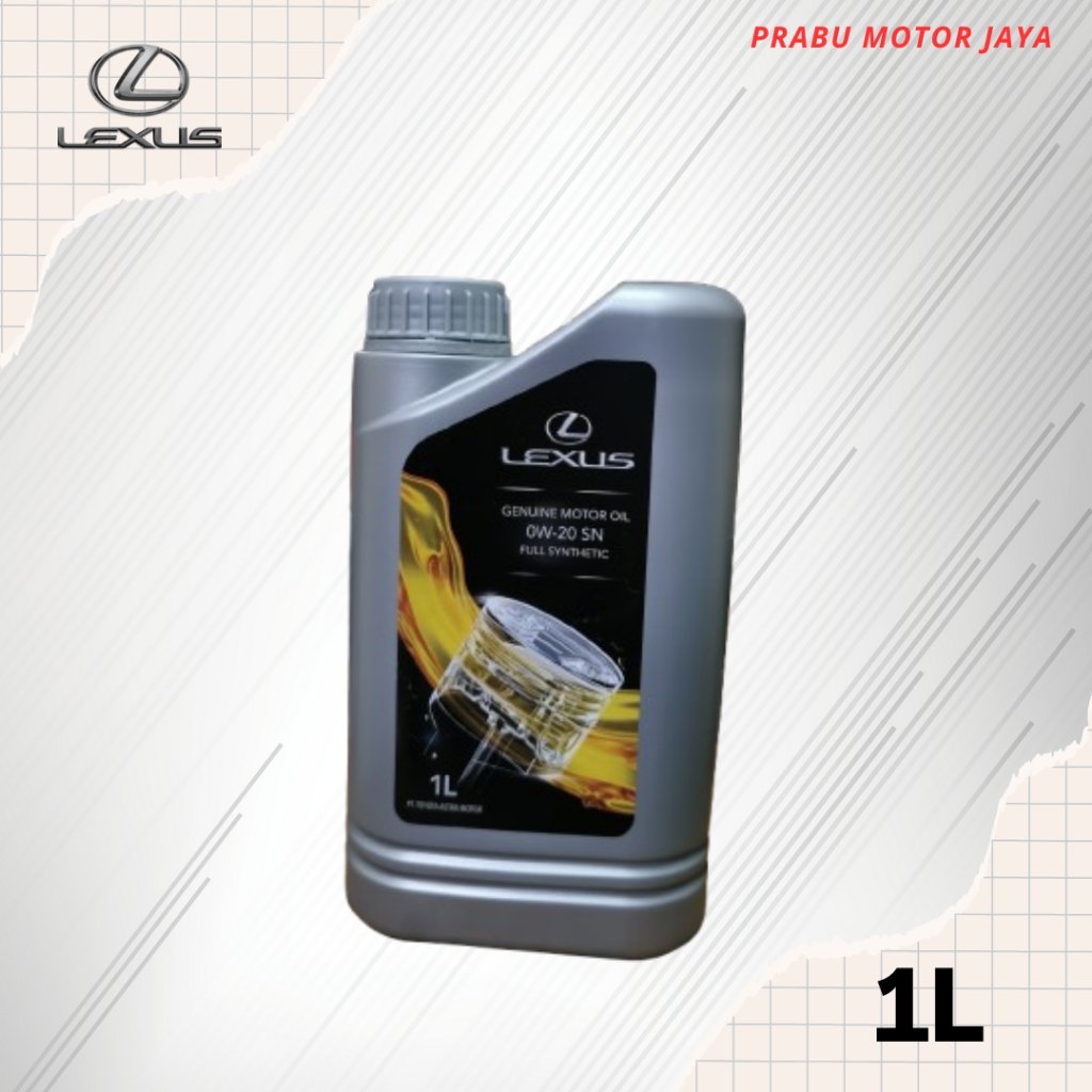 Jual Oil Oli Mesin Lexus Full Synthetic 0W-20SN | Shopee Indonesia