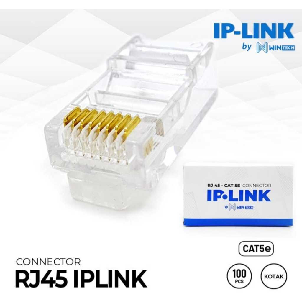 Jual Ip-link RJ45 CAT5 Kotak isi 100 / Rj45 Cat5e box iplink -03396 ...