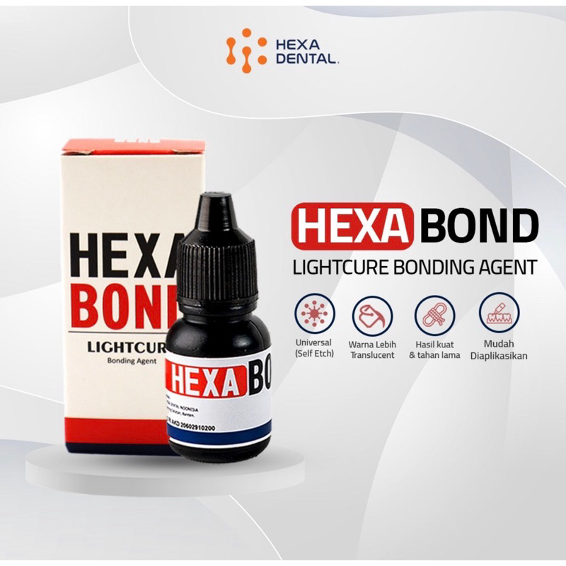 Jual Bonding Hexabond Hexadent 5ml Lem Primer Bonding Composite ...